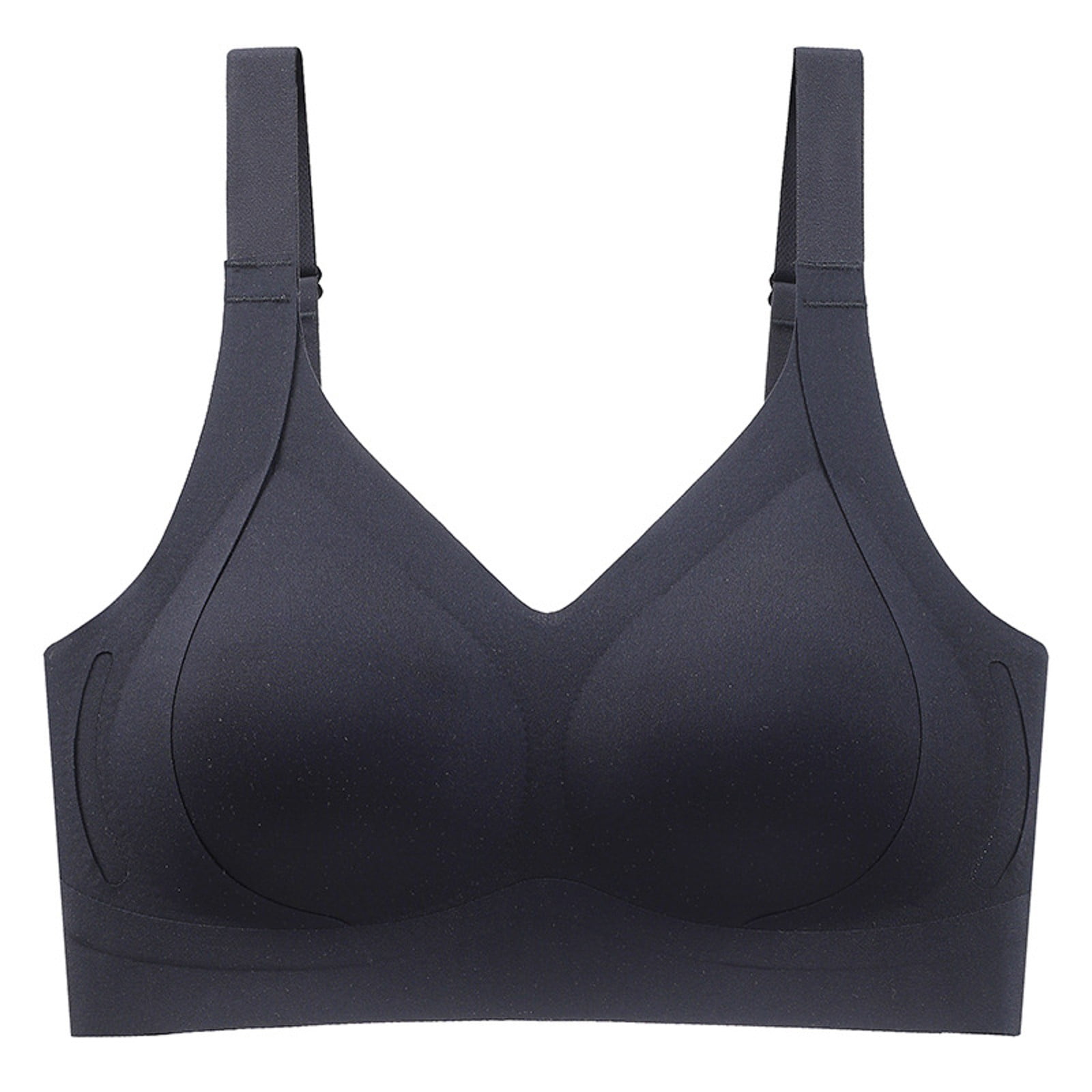OJSFQUFP Air Bras Black Women's Adjustable Pull and Drop Large Size ...
