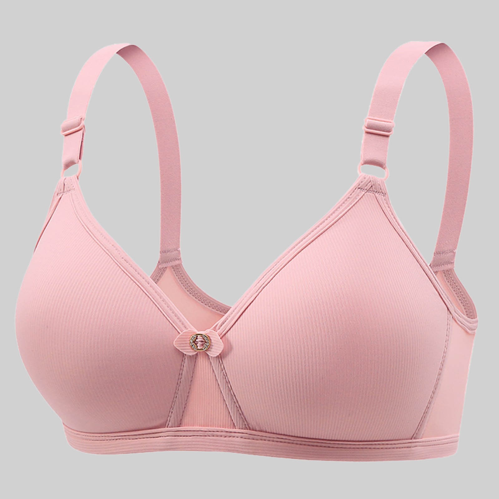 OJSFQUFP Seamless Strapless Bras for Women Solid Sexy Stretchable ...