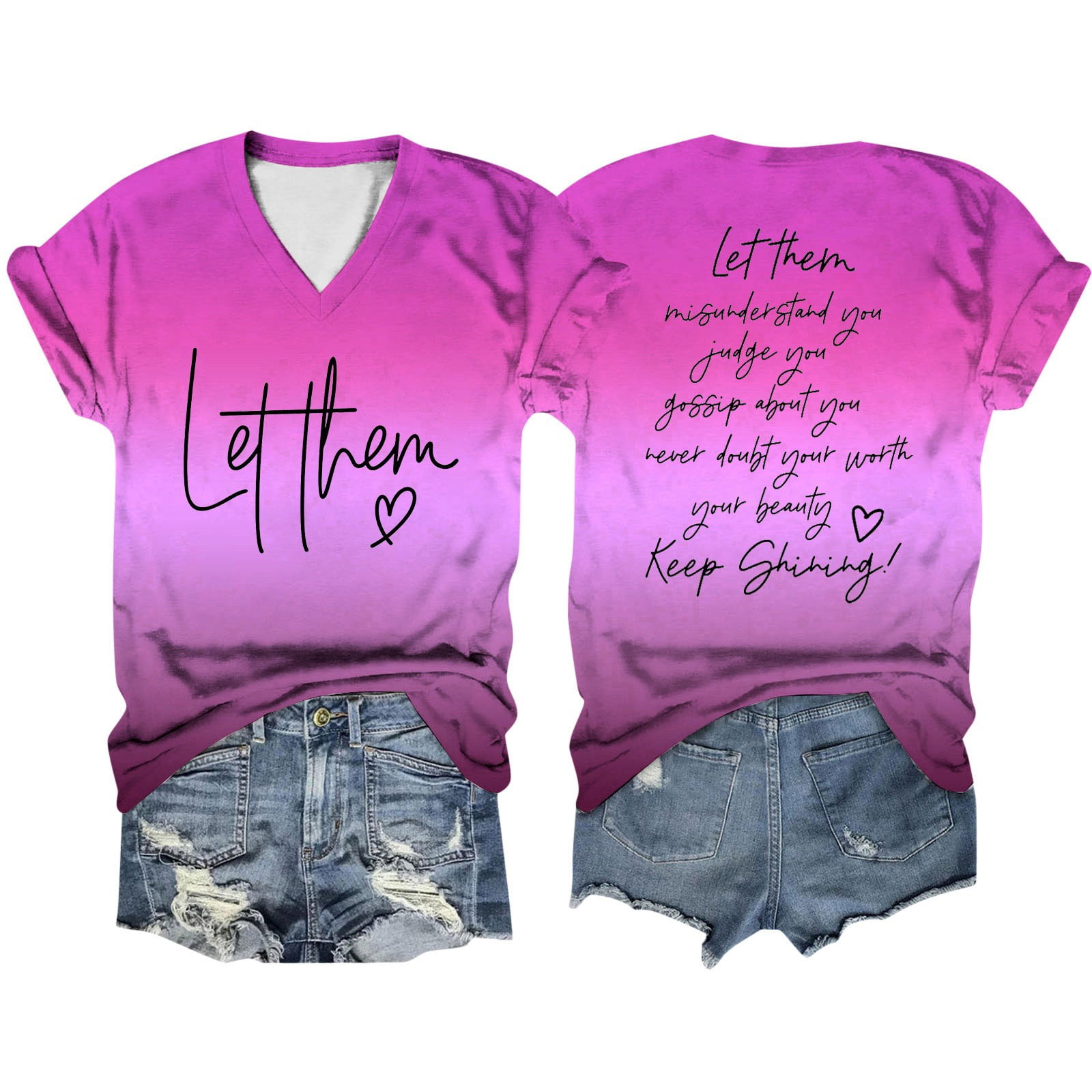 OJSFQUFP Womens Work Shirts Business Casual Hot Pink Women Casual ...