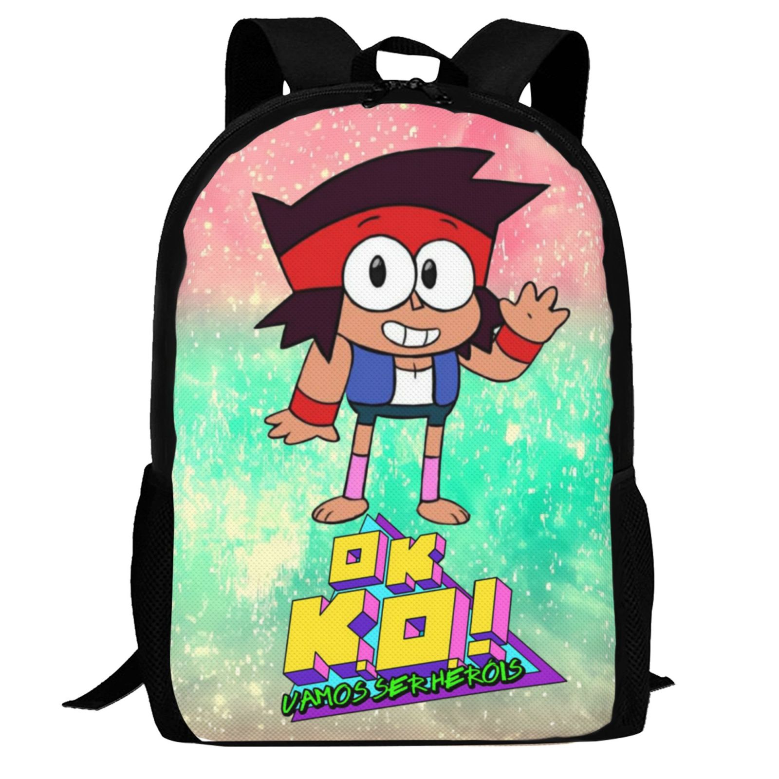 OK K.O.! Let'S Be Heroes Backpack,3d Print Laptop Backpack Lightweight ...