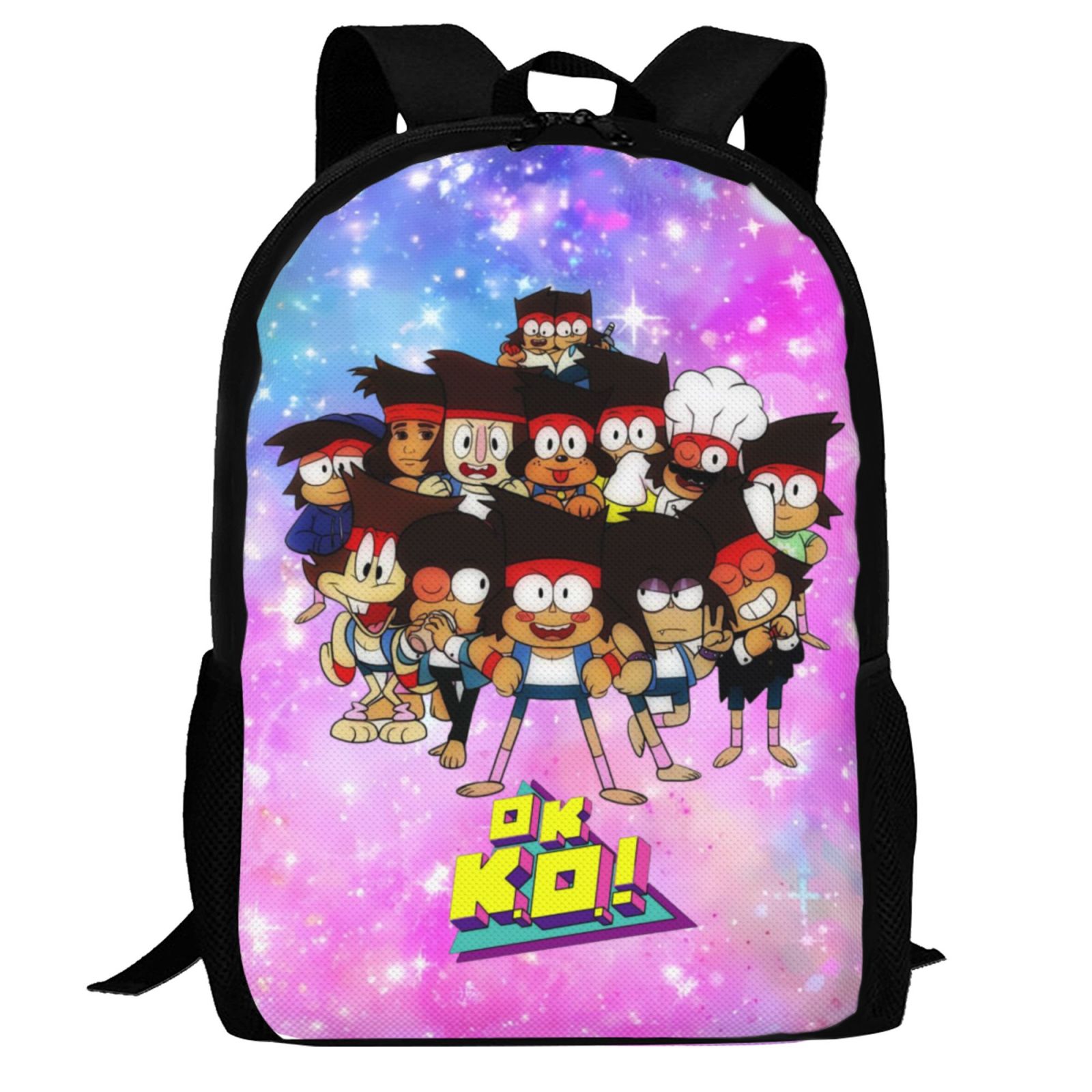 OK K.O.! Let'S Be Heroes Backpack,3d Print Laptop Backpack Lightweight ...