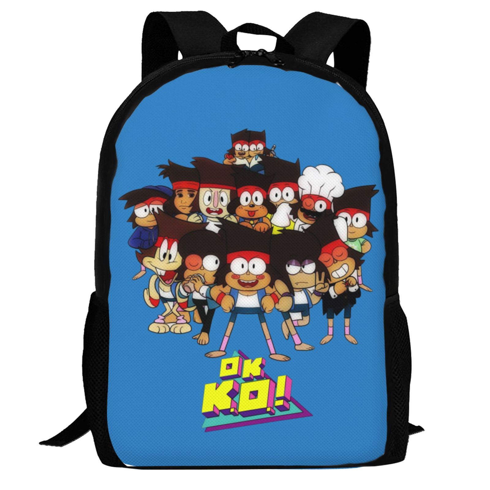 OK K.O.! Let'S Be Heroes Backpack,3d Print Laptop Backpack Lightweight ...