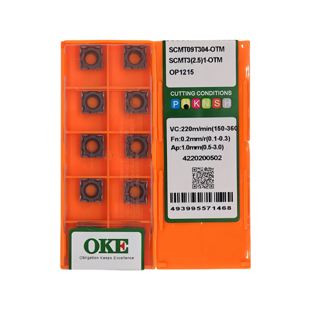 OK SCMT09T304-OTM OC2115 Turning Insert 100% Original 10pcs - Walmart.com