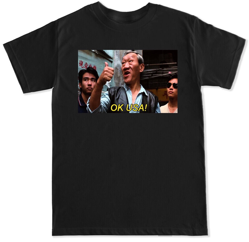 OK USA BLOODSPORT CLASSIC MOVIE FILM FUNNY 80S RETRO VAN DAMME US MENS ...