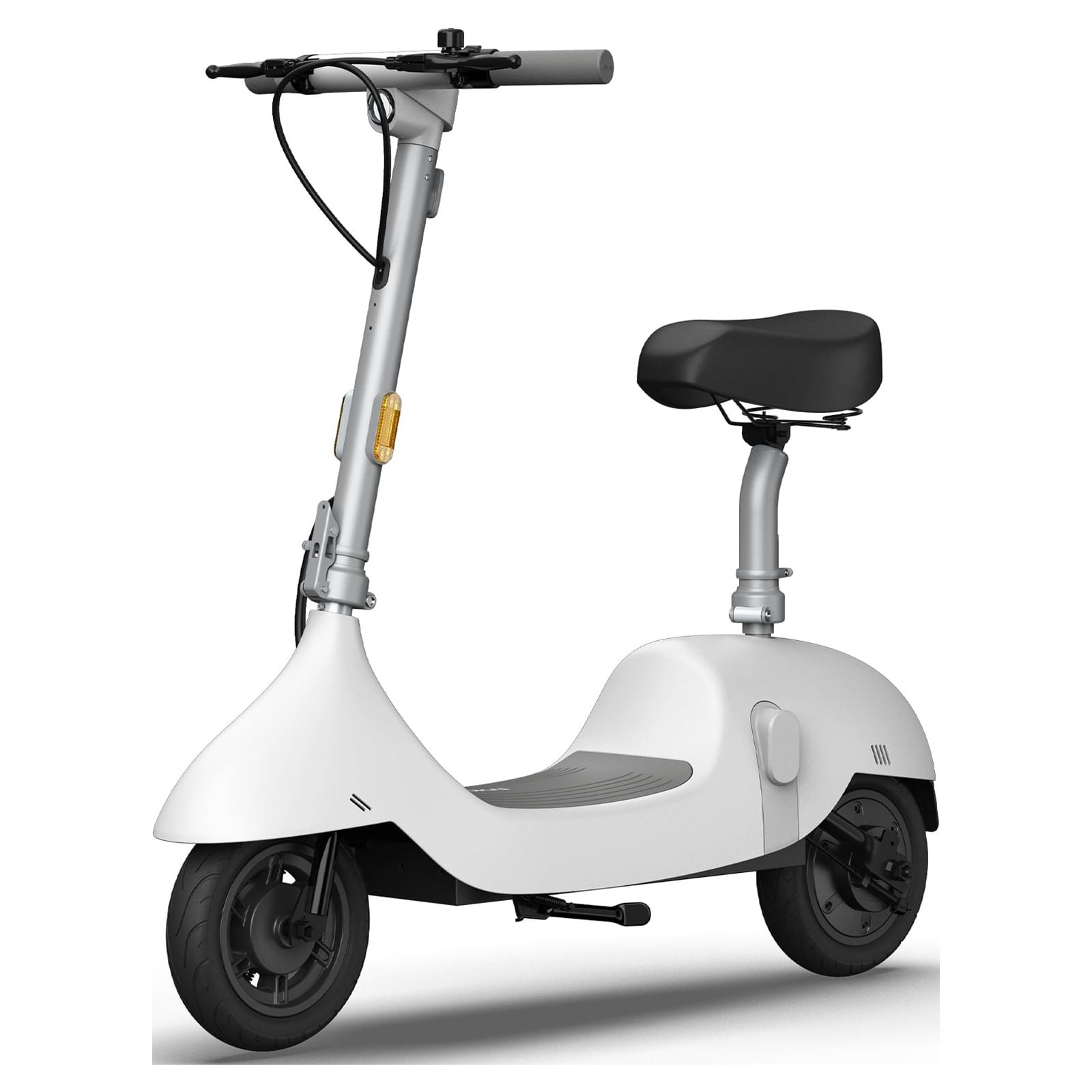 OKAI EA10 Electric Scooter with Seat, Up to 25 Miles Range & 15.5MPH ...