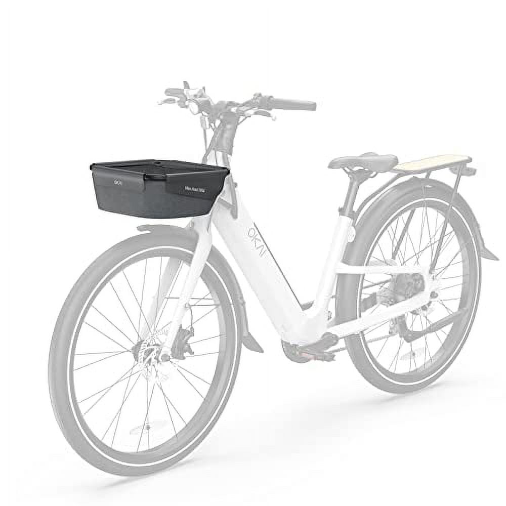 OKAI Electric Bike Front Basket Removable Bike Basket Easy Assembly Only Fit for OKAI Stride ...