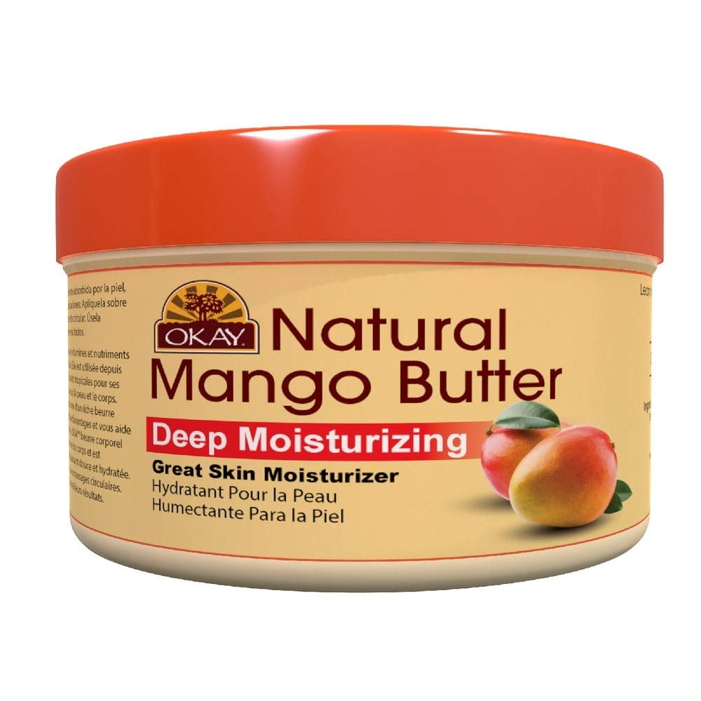 OKAY 100% Natural Smooth Mango Butter 7 Oz,Pack of 3 - Walmart.com