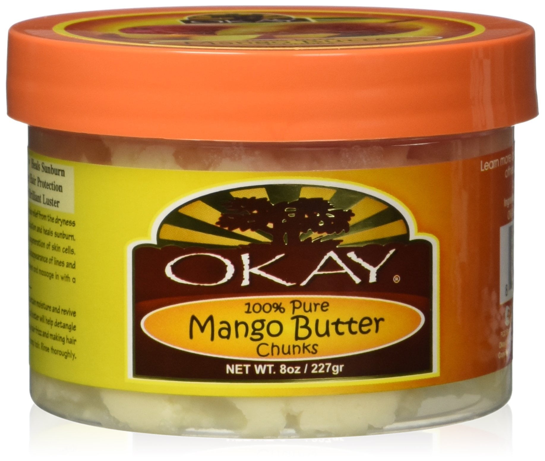 OKAY | Mango Butter XEF1 Chunks | For Hair and Skin | Revive and ...