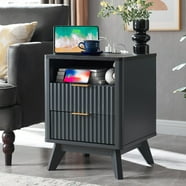 CosmoLiving by Cosmopolitan Elizabeth Nightstand, Navy - Walmart.com