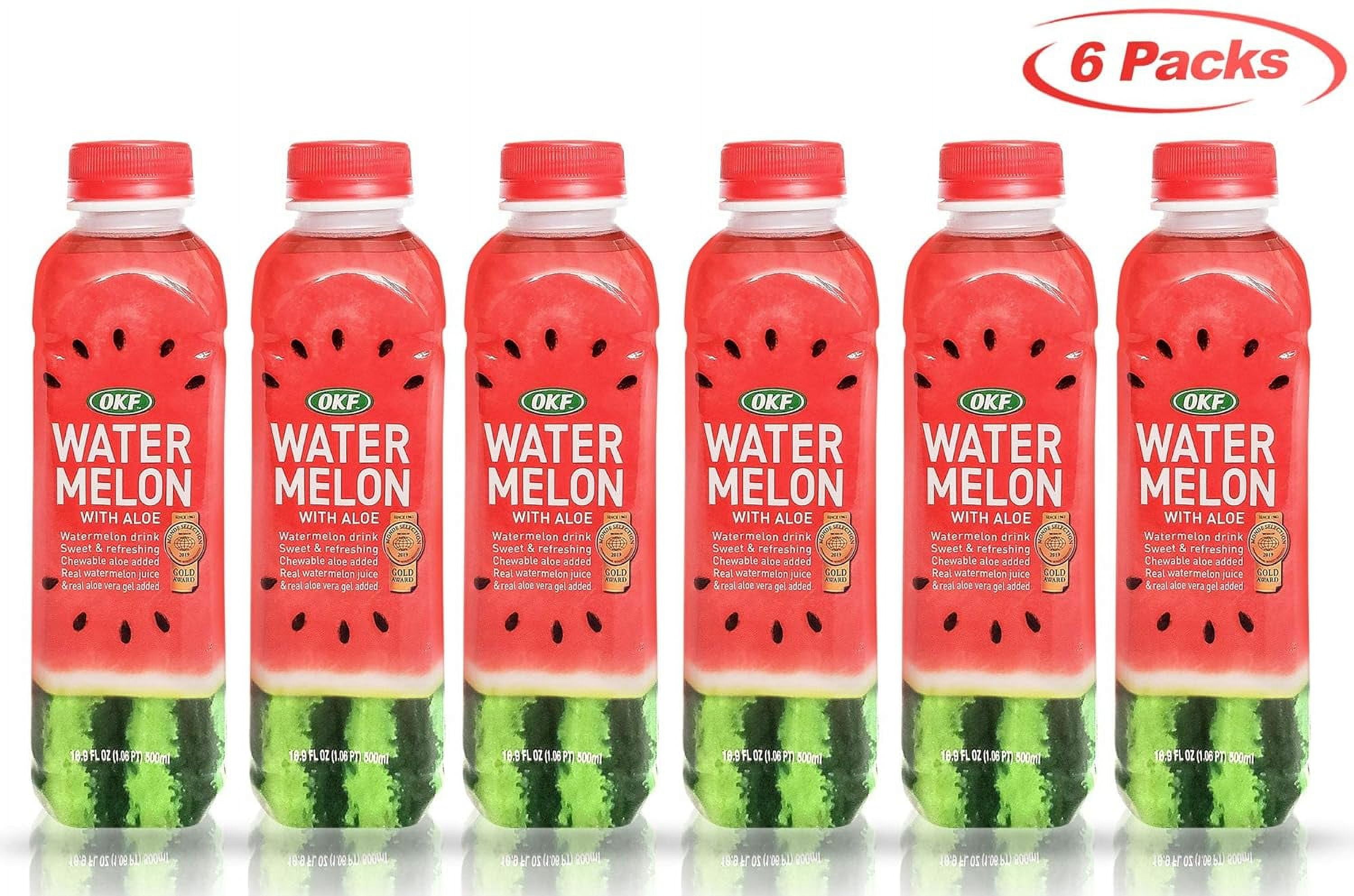 Customer reviews for OKF Watermelon with Aloe Vera Drink (6 Pack) Sweet ...