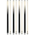 OKKO Pool Billiard House Bar Cue Sticks 57”, Glue-On 13 mm Tip, No Wrap ...