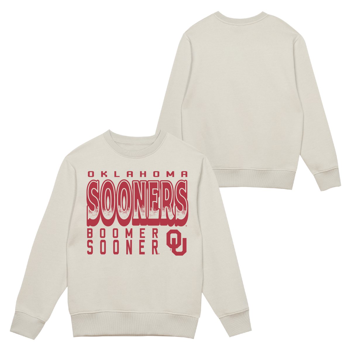 OKLAHOMA Boys Cream Color Synthetic Fleece PVR Paper Print - Walmart.com