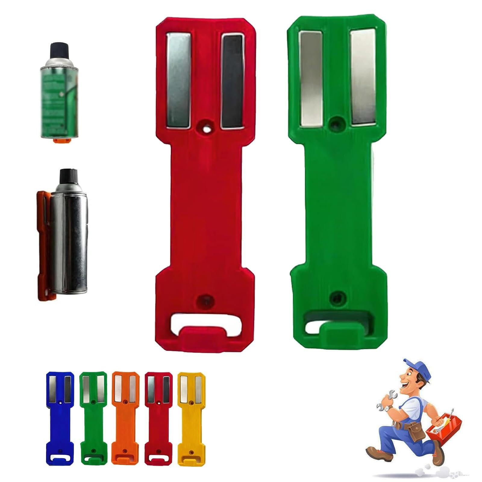 OKLJ 2-Pcs Magnetic Aerosol Can Holder, Magnetic Aerosol Holders ...