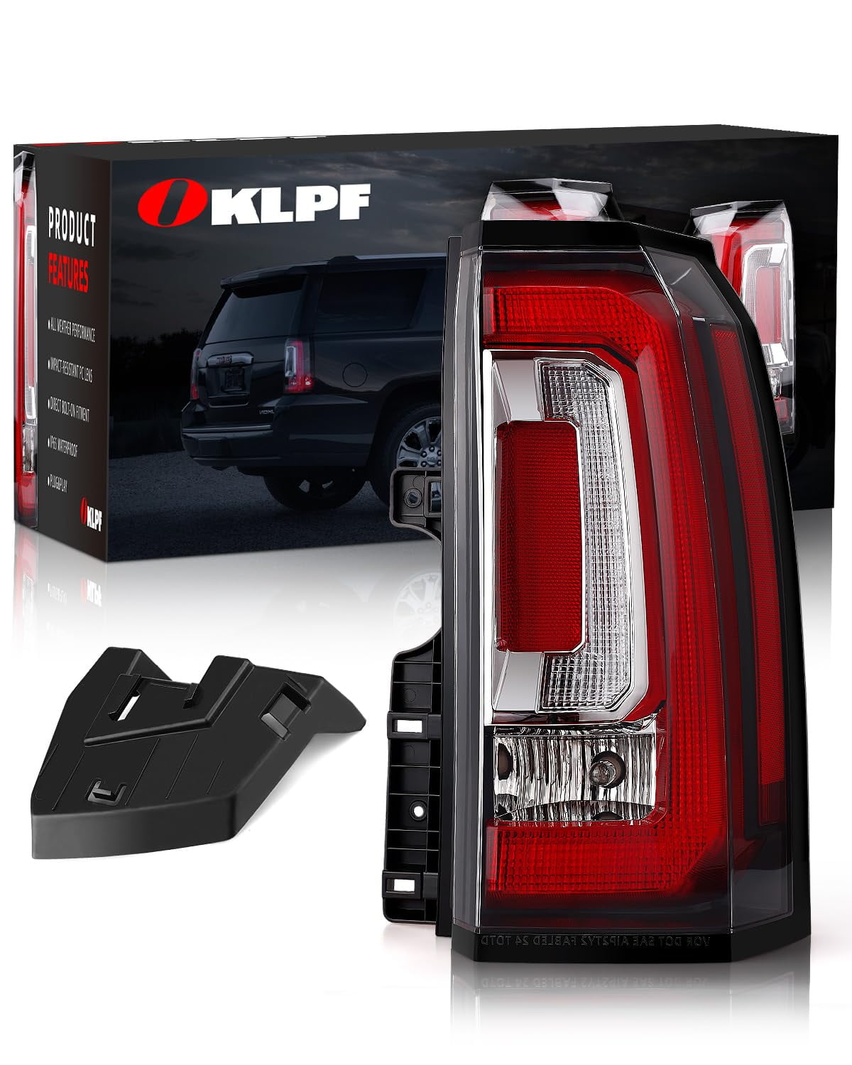 OKLPF LED Tail Light SSF20 Compatible With 2015 2017 2018 2019 2020 GMC Yukon/Yukon XL Replace ...