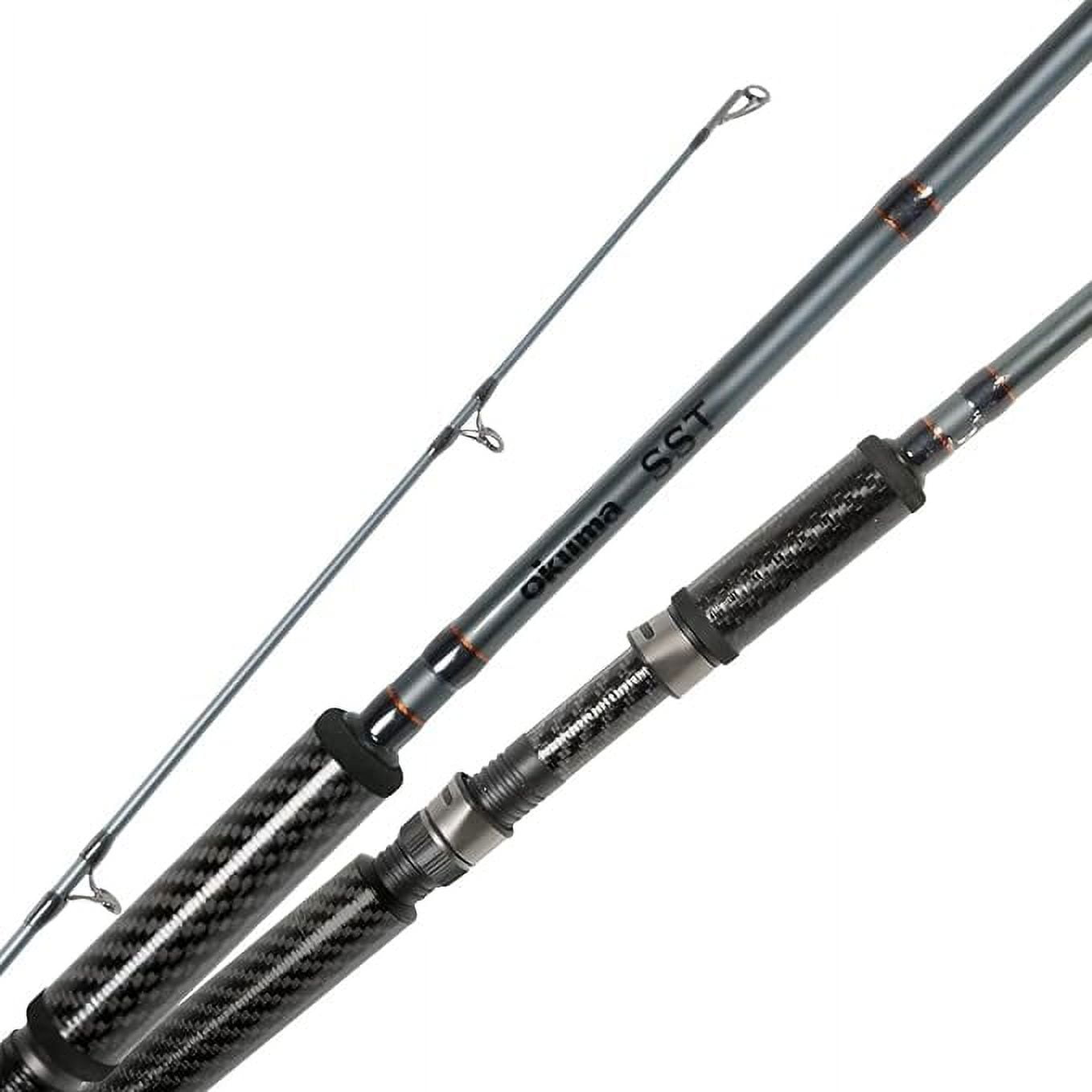 OKUMA SST-S-761M-CGa Carbon Grip Rod, Gray, 7'6" M - Walmart.com
