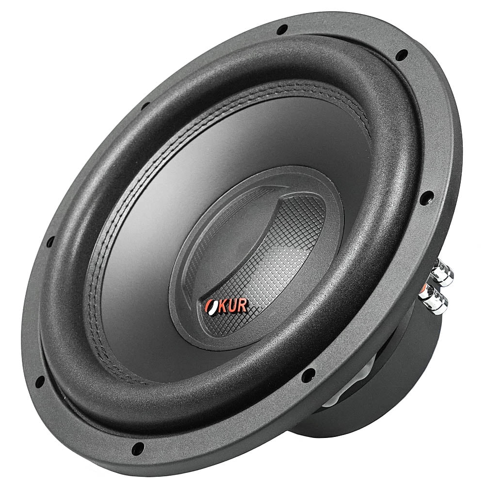 OKUR 12" Subwoofer 1500 Watts Max Dual 4 Ohm DVC Double Stitched OW12 ...