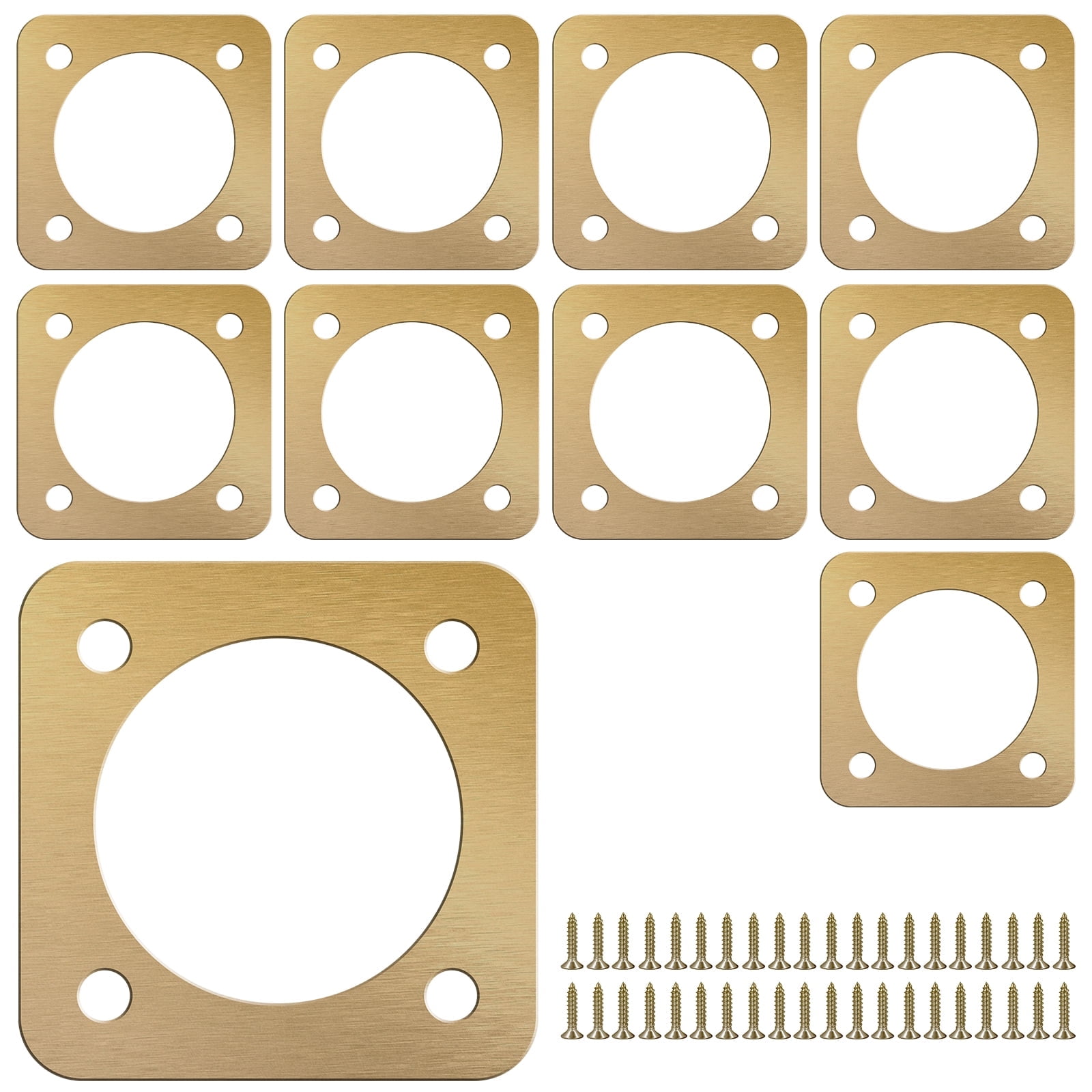 OKYMOTOR 10Pcs Bird House Guard with Copper Portal 1 1/2 inch Opening ...