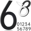 Barton 6 Inch Floating House Number "9" Stainless Steel Anti-Rust House ...