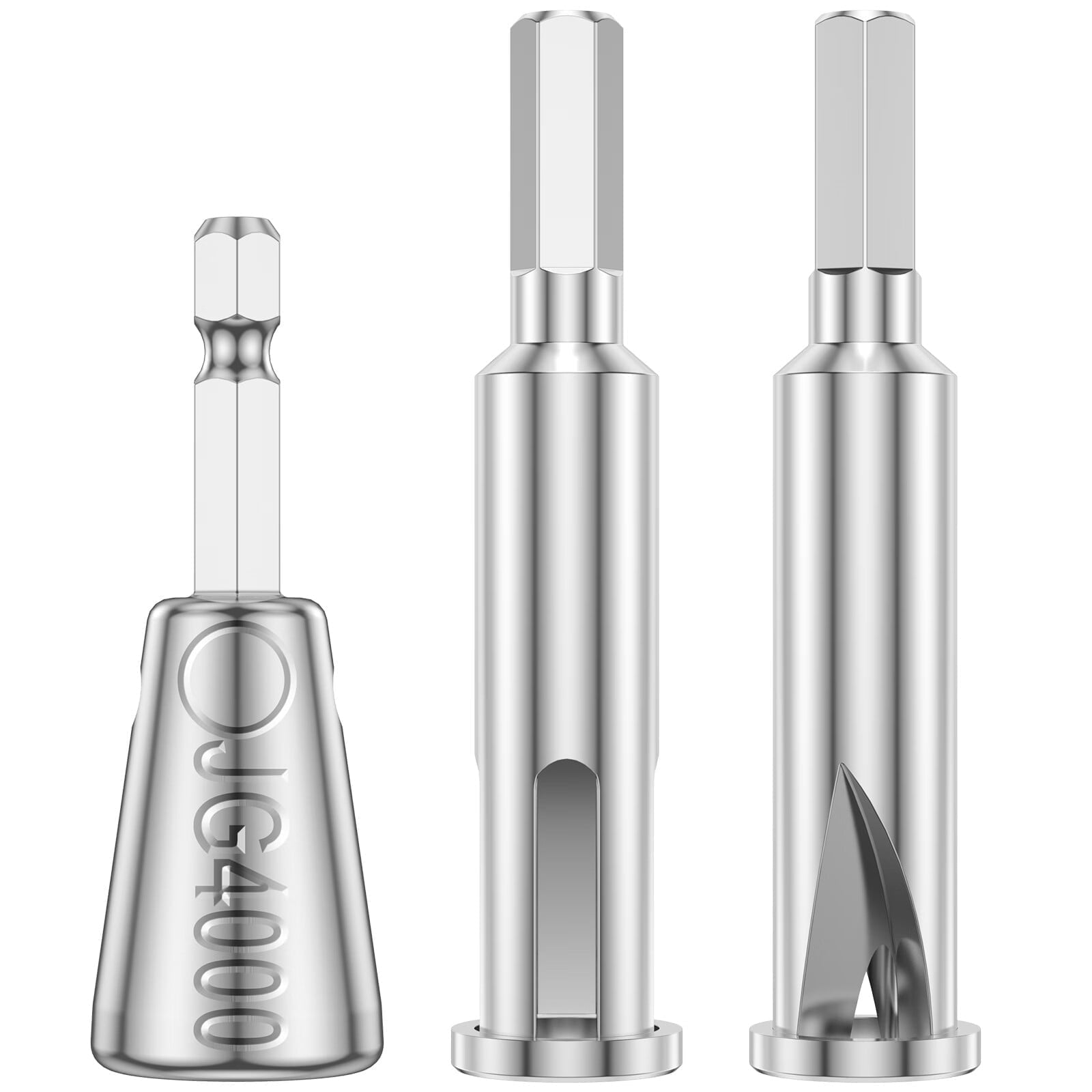 OKYMOTOR 3Pcs Wire Twister Tool for Drill 3 Way 5 Way Wire Stripper 6mm ...