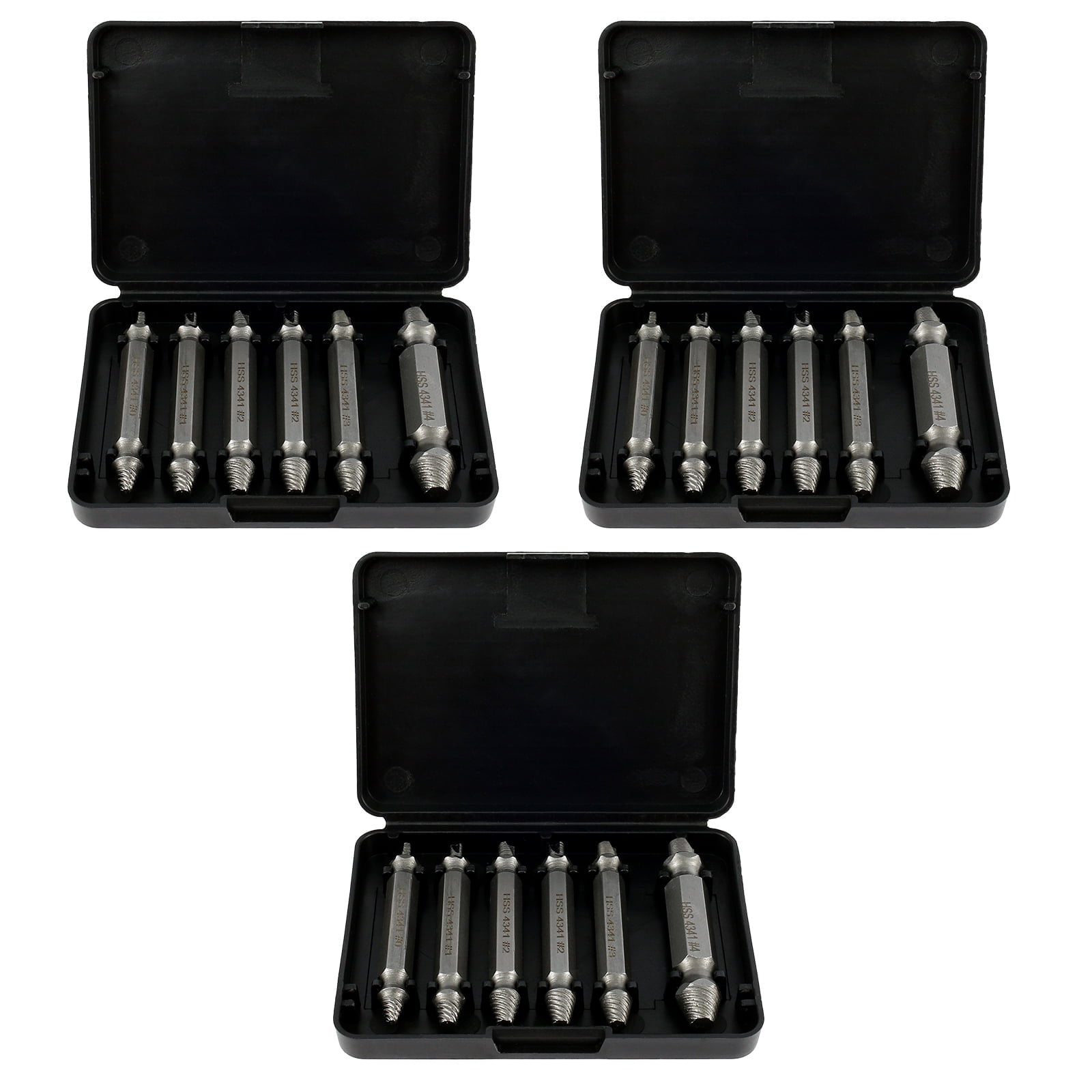 AEVXKHI Damaged Screw Extractor Set, Steel Damaged Screw Remover Tool ...