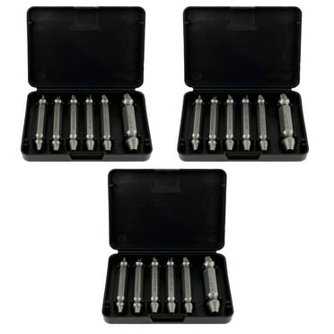 12 Piece Easy Out Small to Large Screw Extractor Kit Set Easy Out Screw ...