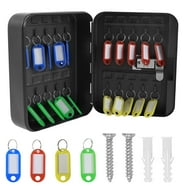 Honeywell Lockable Safety Box, Steel 24-Key Security Box with Key Lock ...