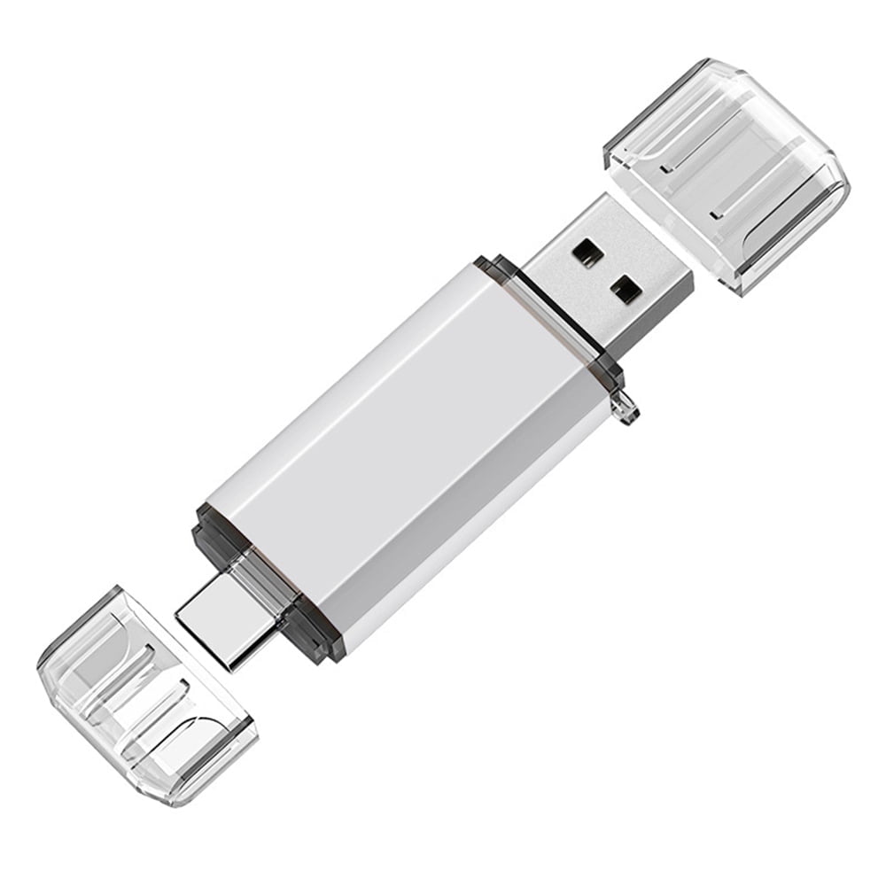 OKbus 128GB Dual-Use USB Flash Drive - Type-C + USB 2.0 for Android ...
