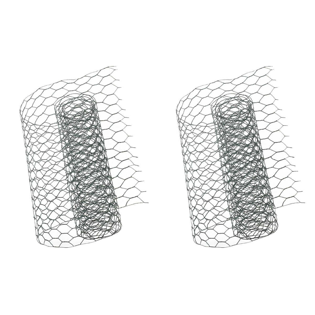 OKbus 2 Rolls Fence Flower Net Flower Wire Yard Fence Chicken Wire Net ...