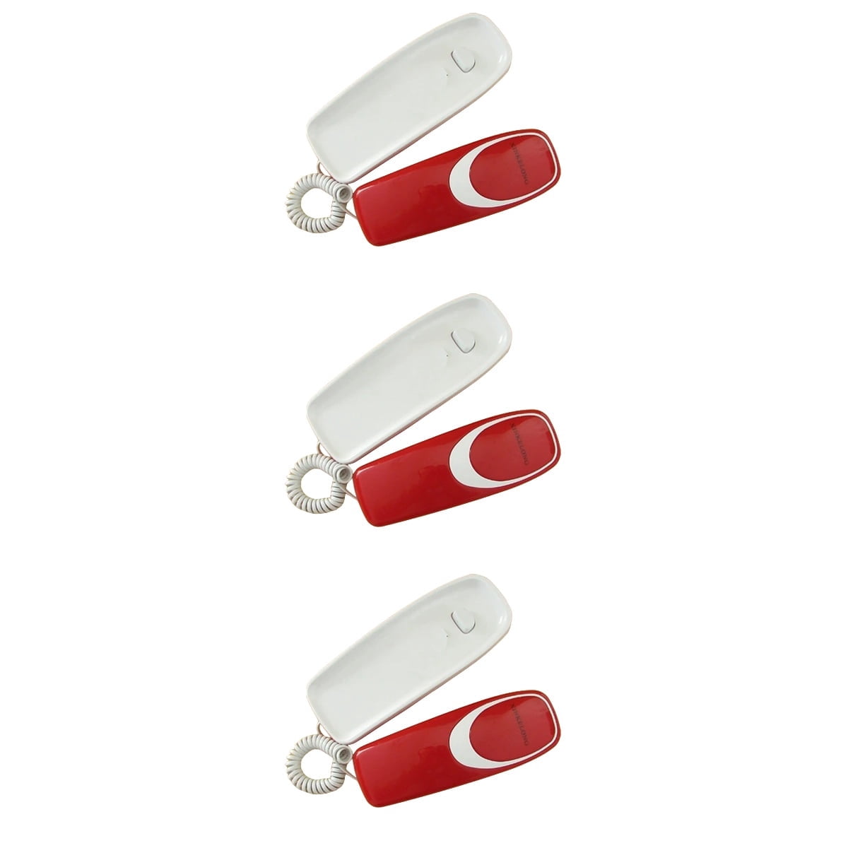 OKbus 3pcs Small Dial Phone Kids Toy Simulation Fake Telephone Model ...