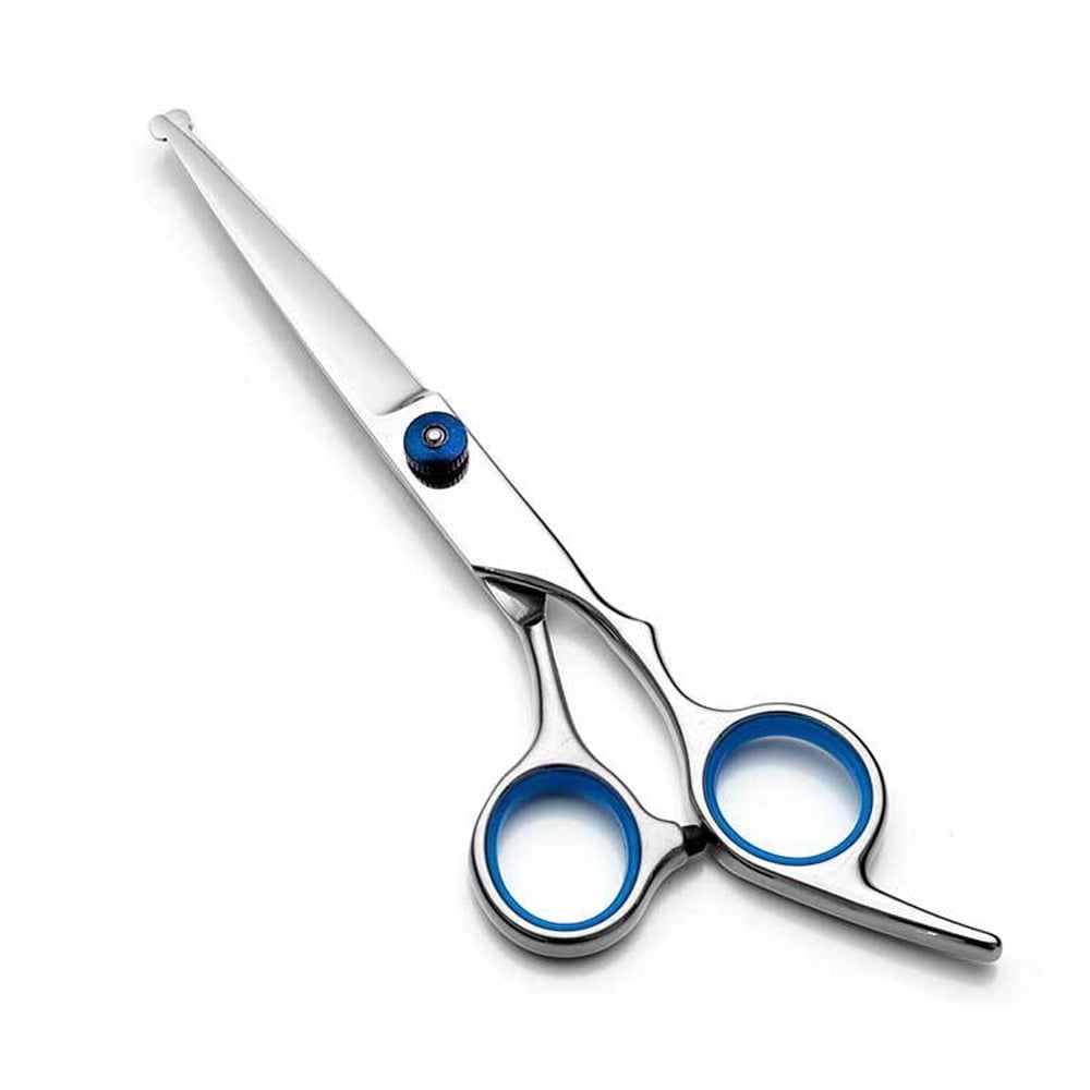 OKbus Kids Hair Cutting Scissors Safety Rounded Tips Haircut Scissors ...