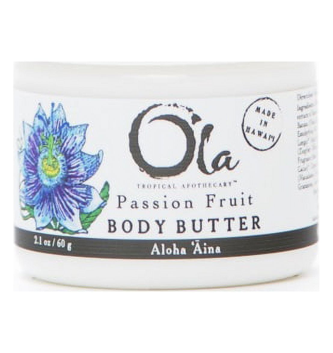 OLA Tropical Apothecary Passion Fruit Body Butter – Moisturizing with ...