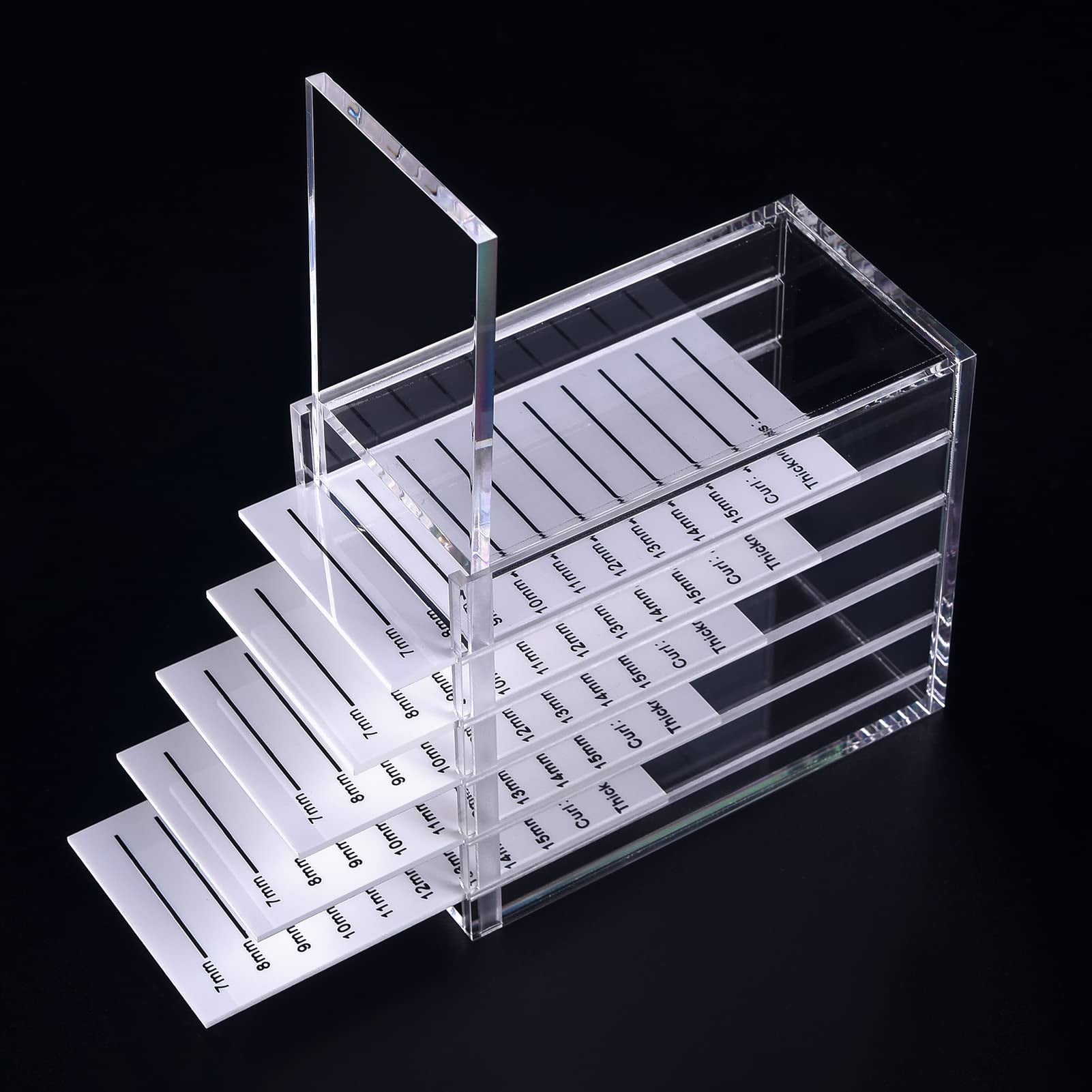 OLACHIKKO Lash Organizers and SSF20 Storage, Small 5-Layer Lash Trays ...