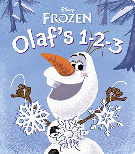 Pre-Owned Frozen: Olaf's 1-2-3 (Board book) 0736430644 9780736430647 ...