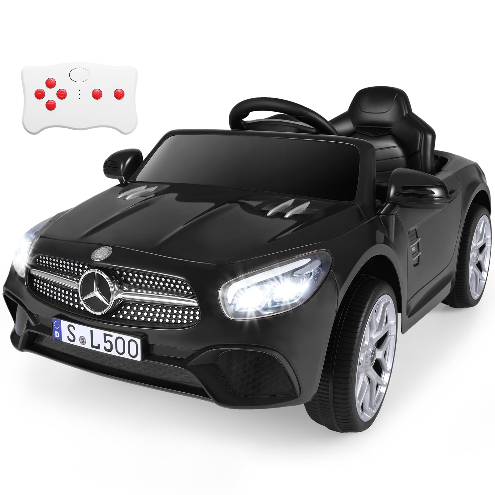 Olakids 12V Electric Mercedes-Benz GLA45 Ride-On Car, Remote Control ...