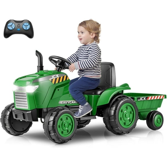 12V Kids Ride On Toys Electric Car with Remote Control, Dual Drive ...