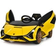 OLAKIDS 12V Lamborghini Sian Kids Ride On Car, Parent Control, MP3 ...