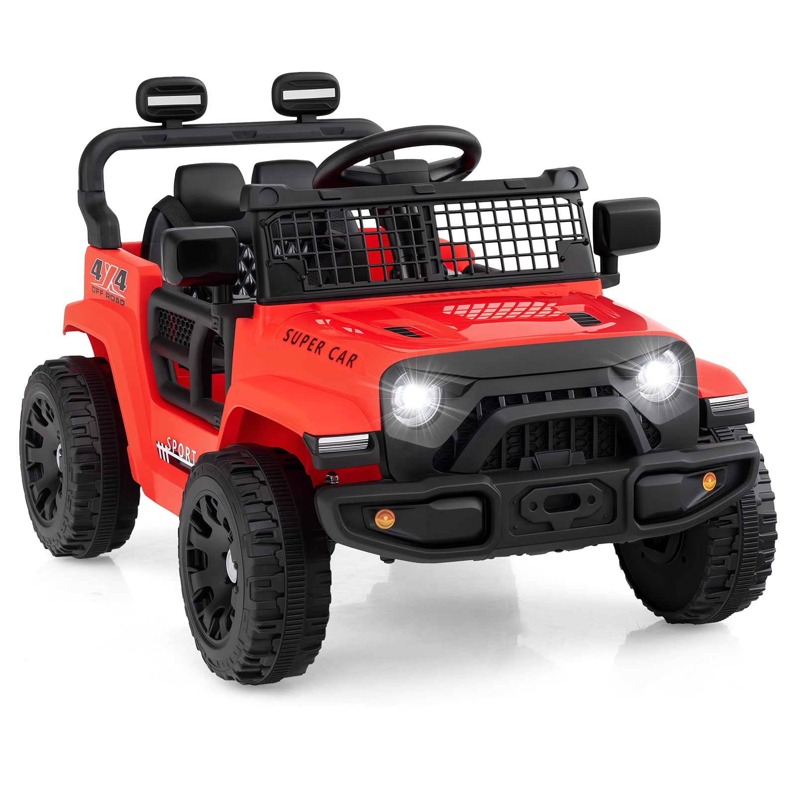 OLAKIDS 12V Ride On Truck, Battery Powered Electric Vehicle for Kids ...