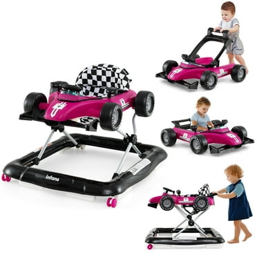 SKYSHALO 4-in-1 Toddler Walker, Compact Activity Hub with Wheels ...