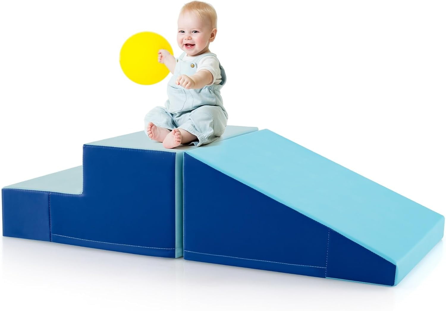 OLAKIDS Climbing Toys for Toddlers, Indoor Baby Foam Climbing Blocks ...