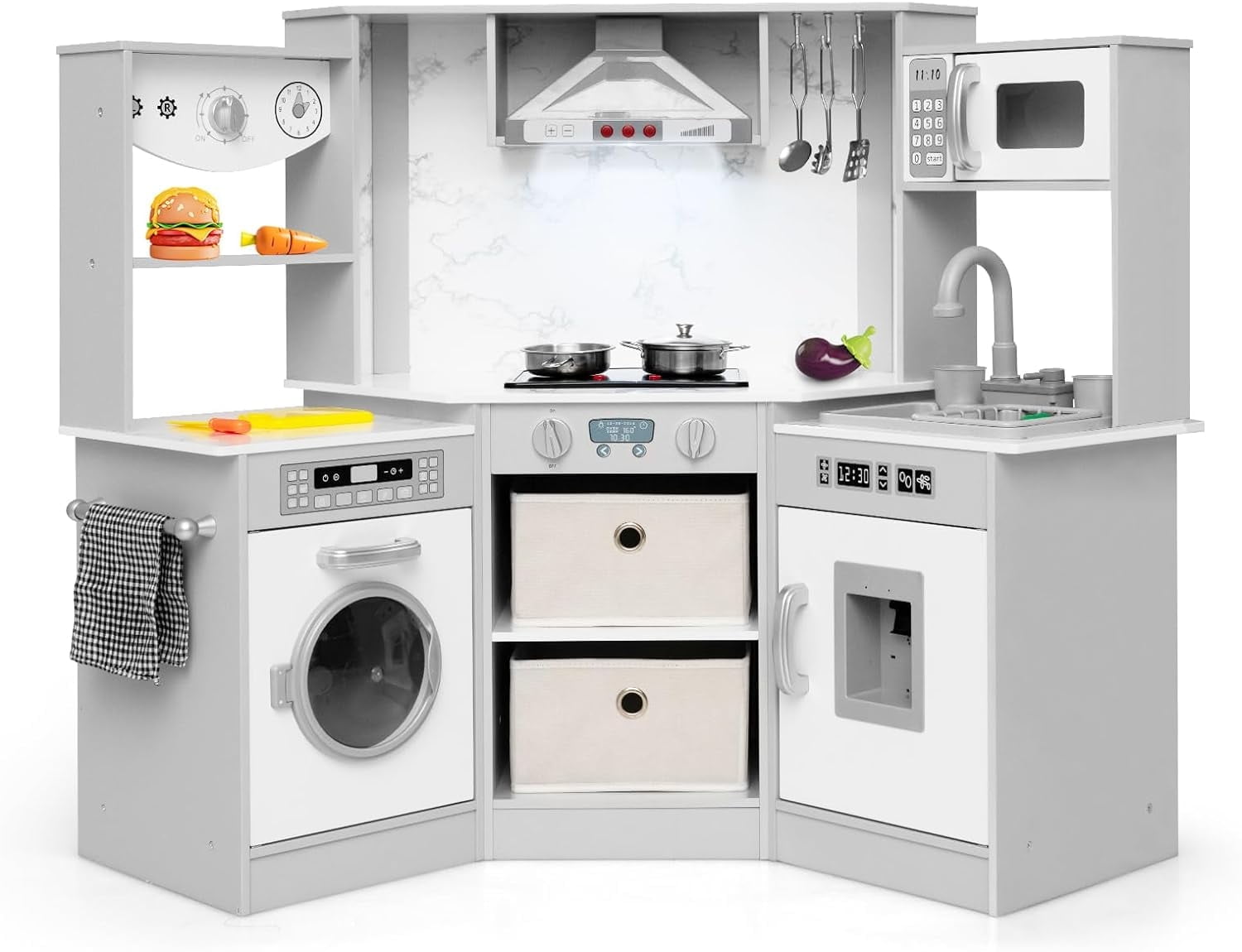 Olakids Play Kitchens for Classroom Role-Playing - Walmart Business ...
