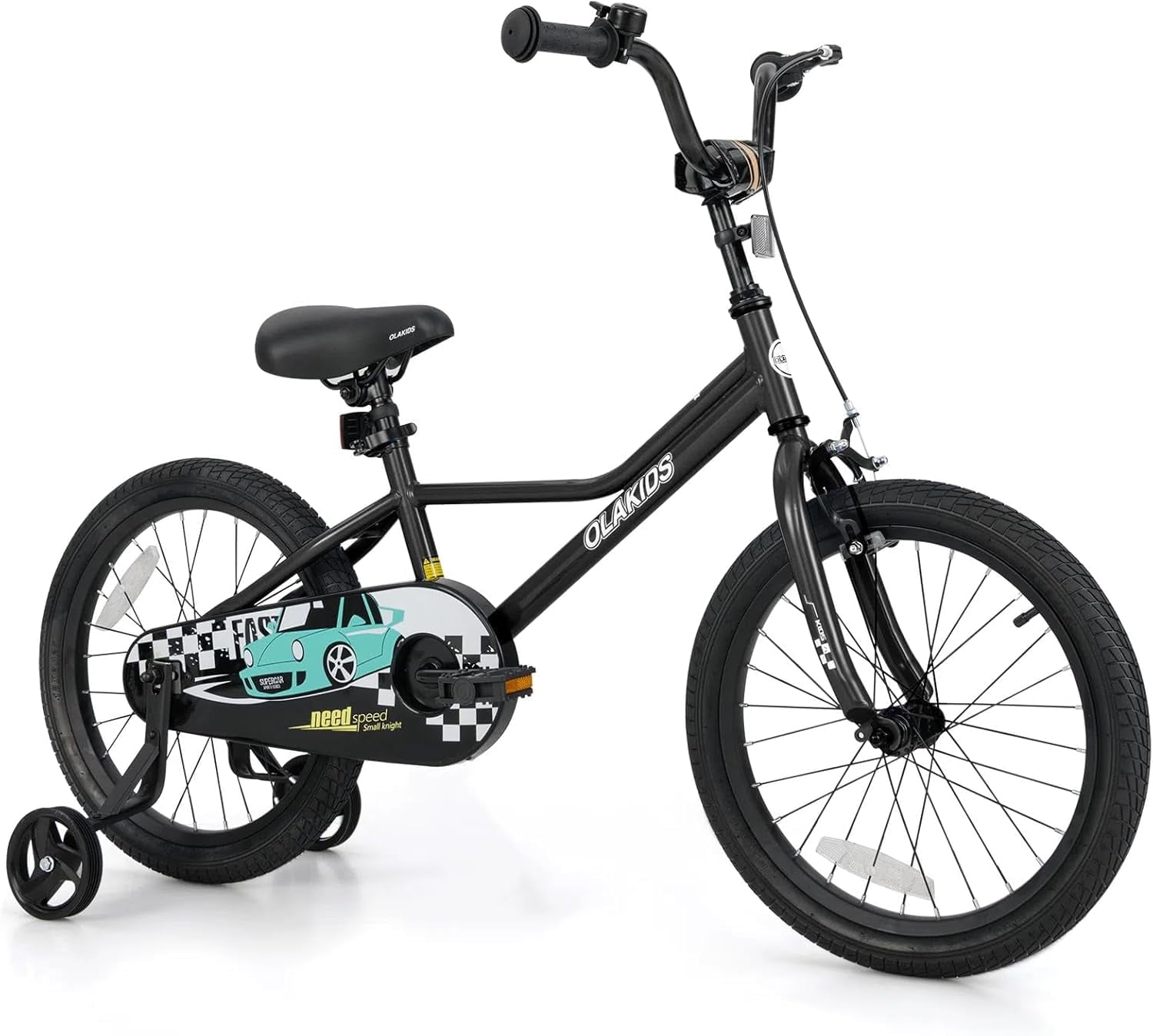 OLAKIDS Kids Bike, 12 14 16 18 Inch Toddlers Bike with Training Wheels ...