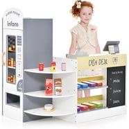 Best Choice Products Kids Pretend Play Grocery Store Wooden Supermarket ...