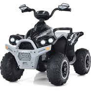 12 Volt Yamaha Raptor ATV Battery Powered Ride-on - Blue and White ...