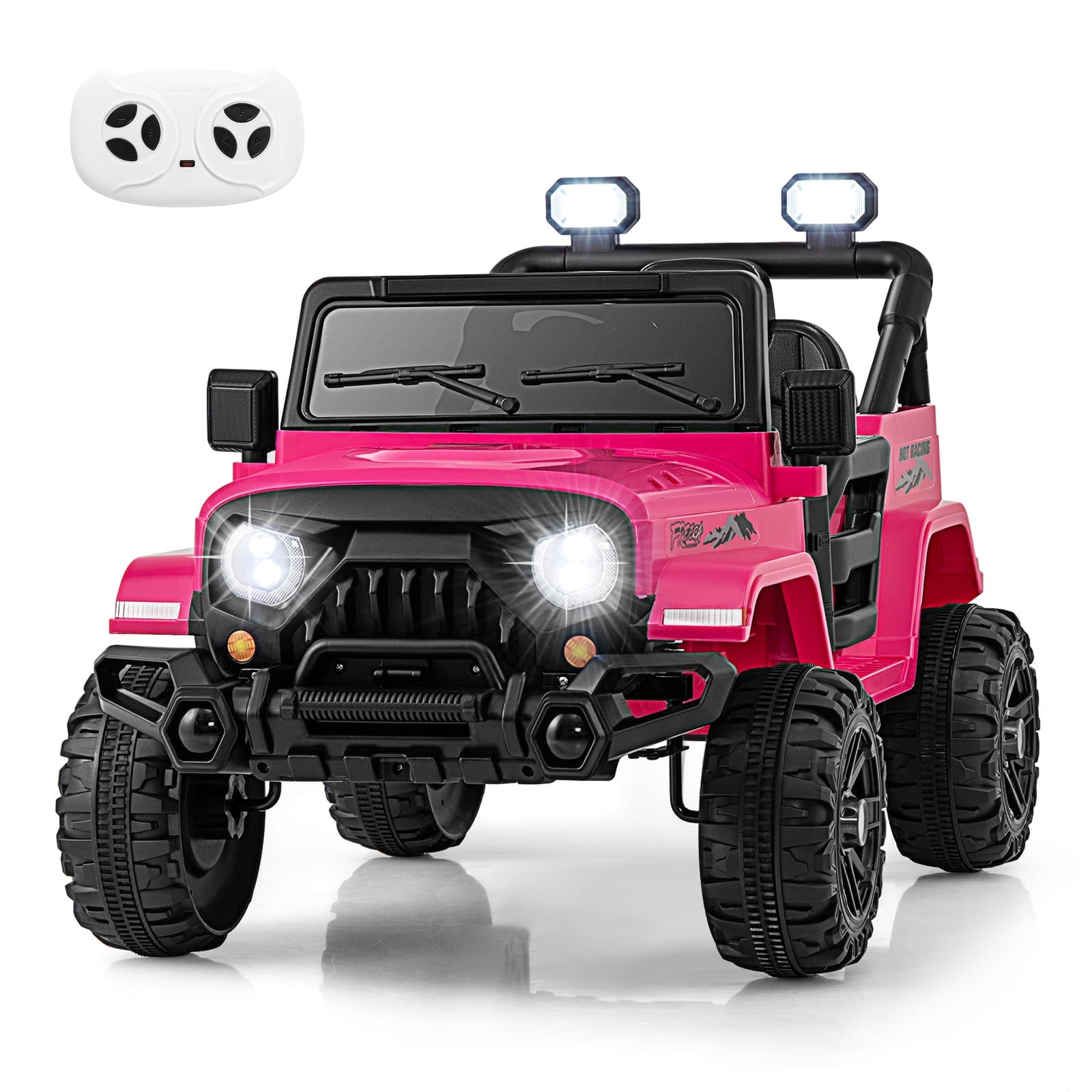 Olakids Ride on Truck for Kids, 12V Electric Vehicle with Remote ...