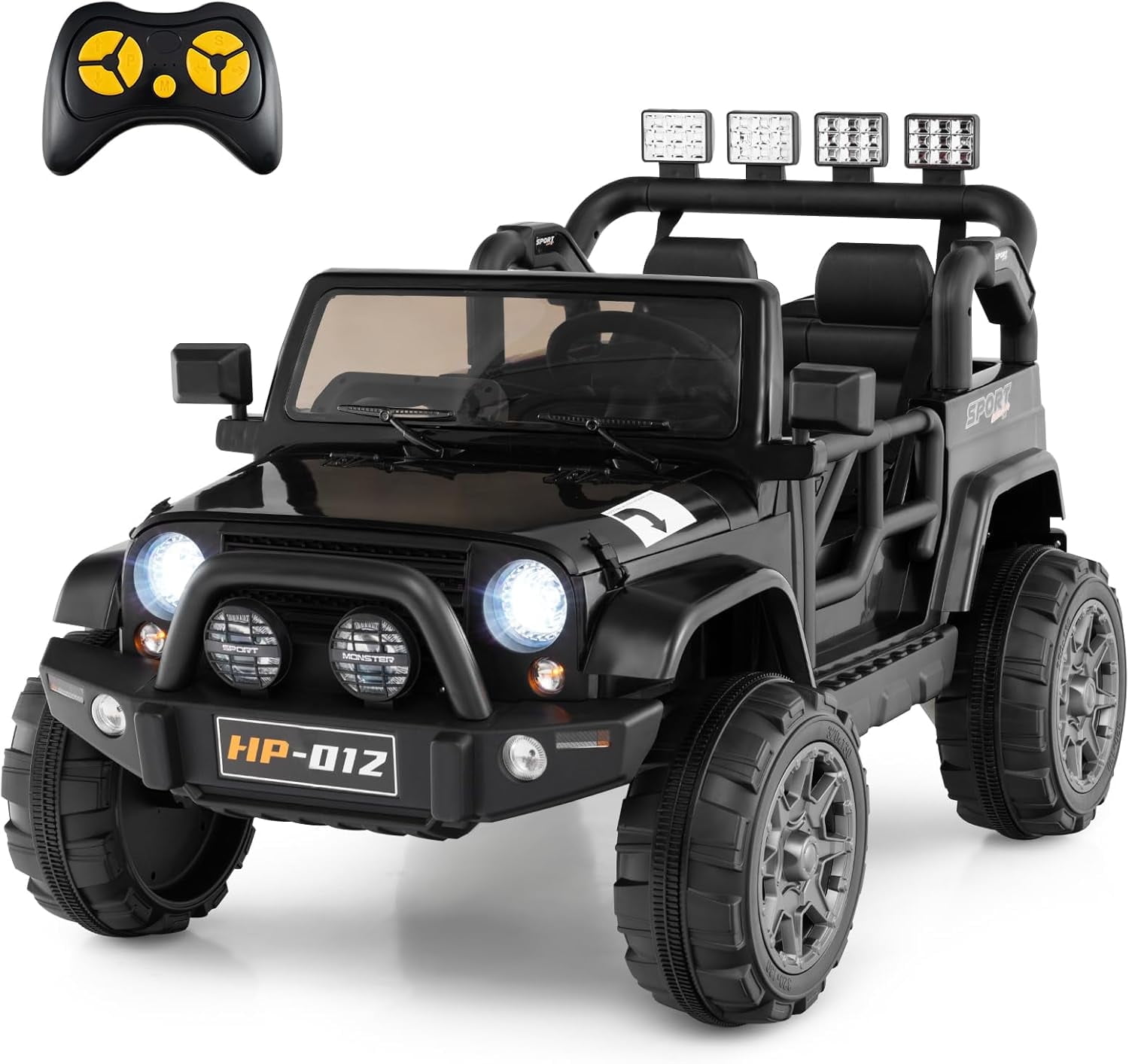 OLAKIDS Ride on Truck, 12V Battery Powered Electric Vehicle for Kids ...