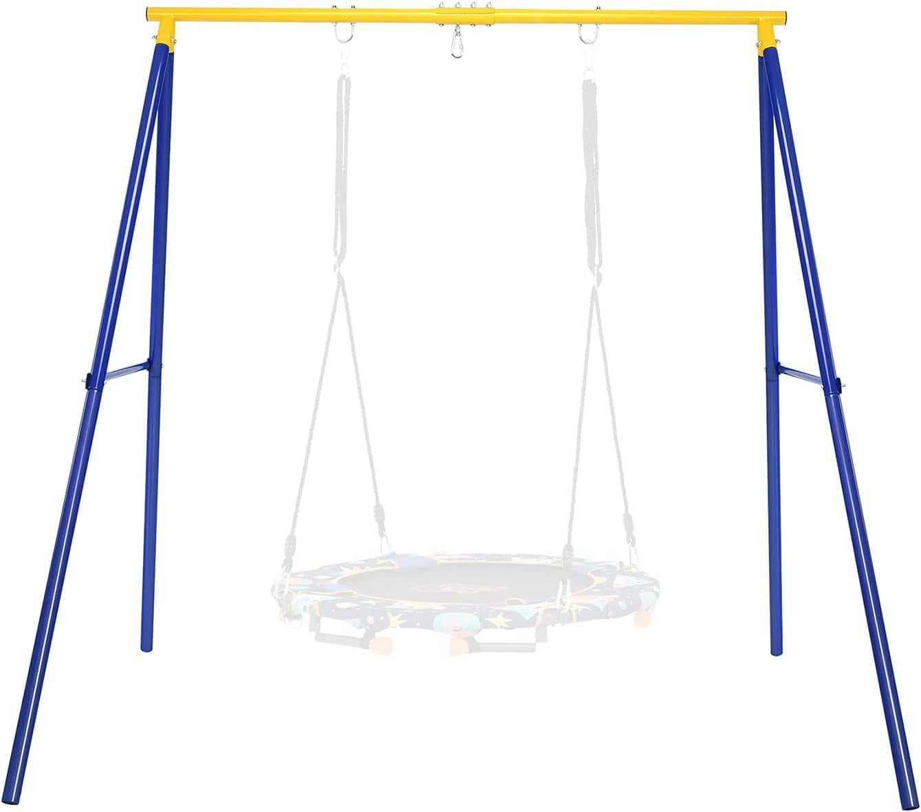 OLAKIDS Swing Frame, Upgraded A-Frame Swing Stand with Ground Nail ...