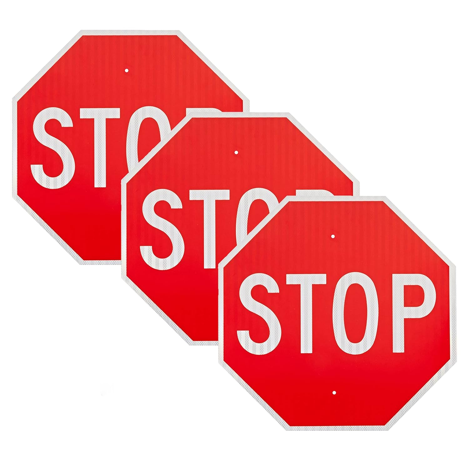 5inx5in Stop Sign Sticker Vinyl Road Signs Stickers Traffic Symbol ...