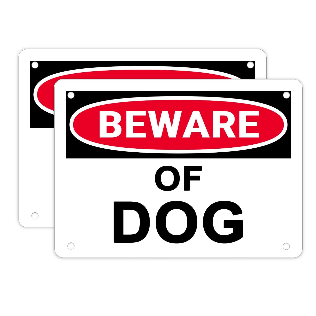 Beware of Dog Sign German Shepherd, Dog Warning Sign, 12x12 Aluminum ...