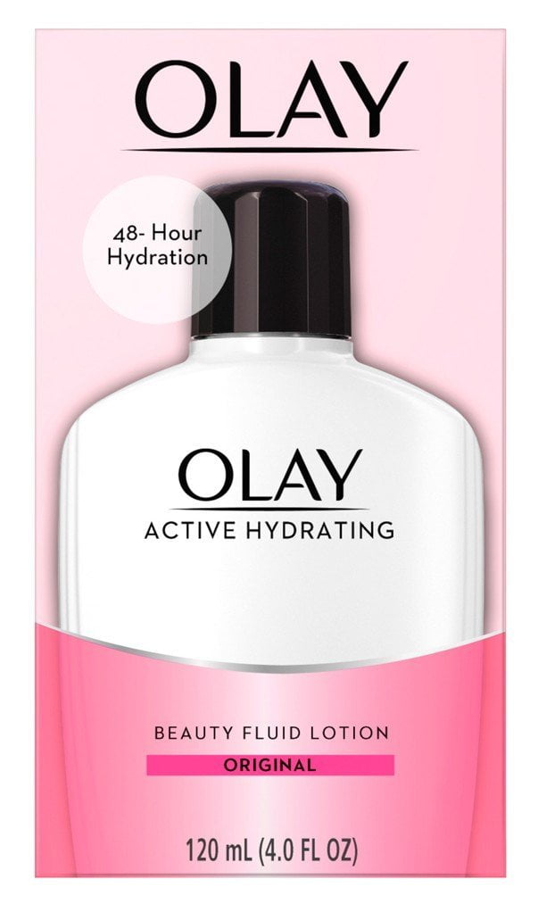 Olay Active Hydrating Beauty Fluid, Daily Renewal Hydration, Original ...