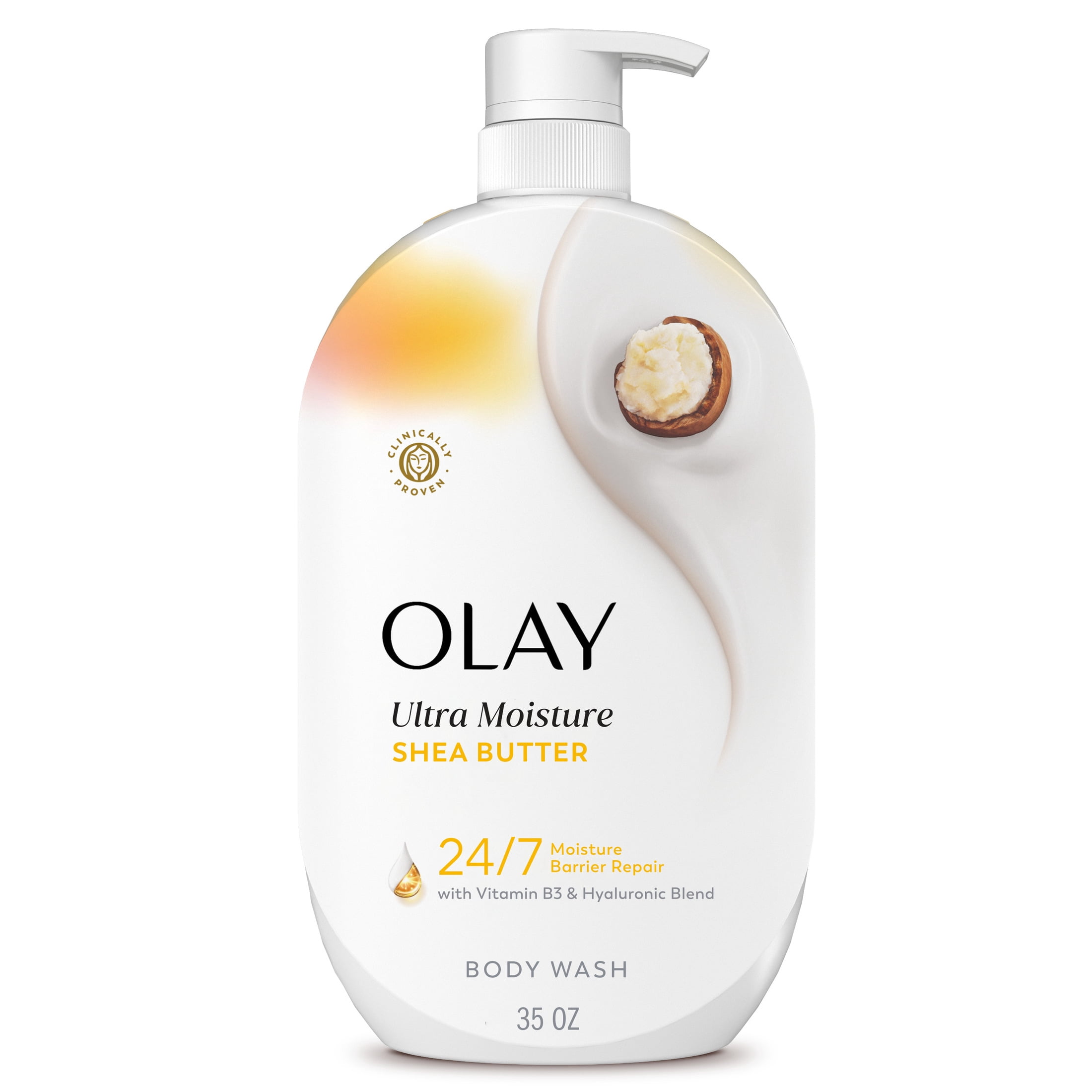Olay Ultra Moisture Body Wash with Shea Butter, Vitamin B3 and ...